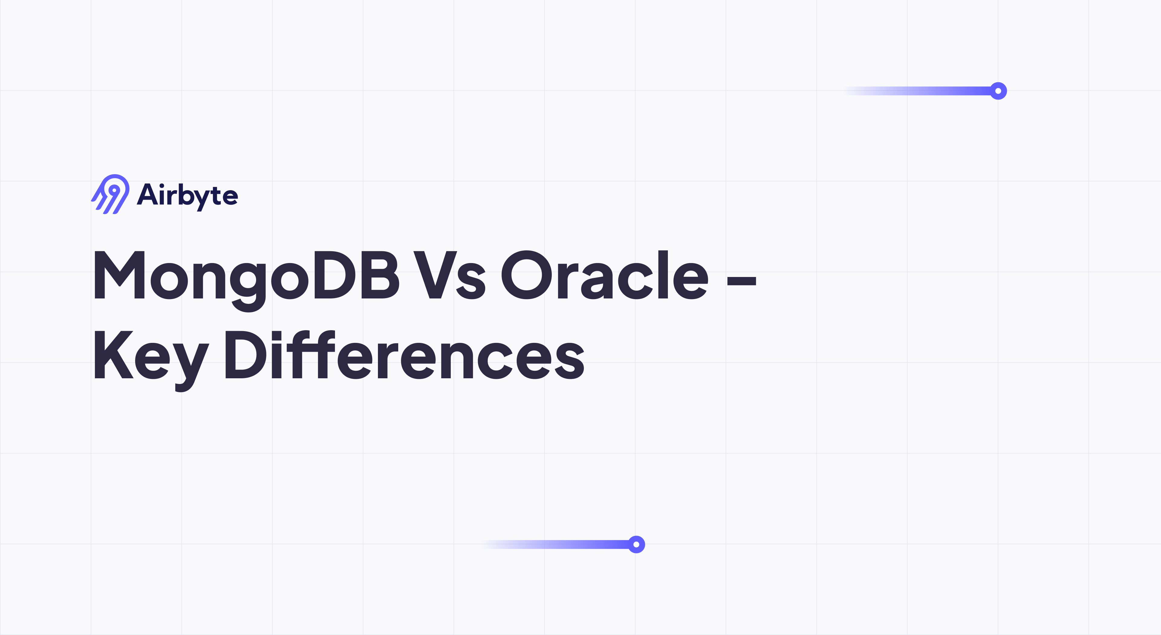 Mongodb Vs Oracle Key Differences Airbyte